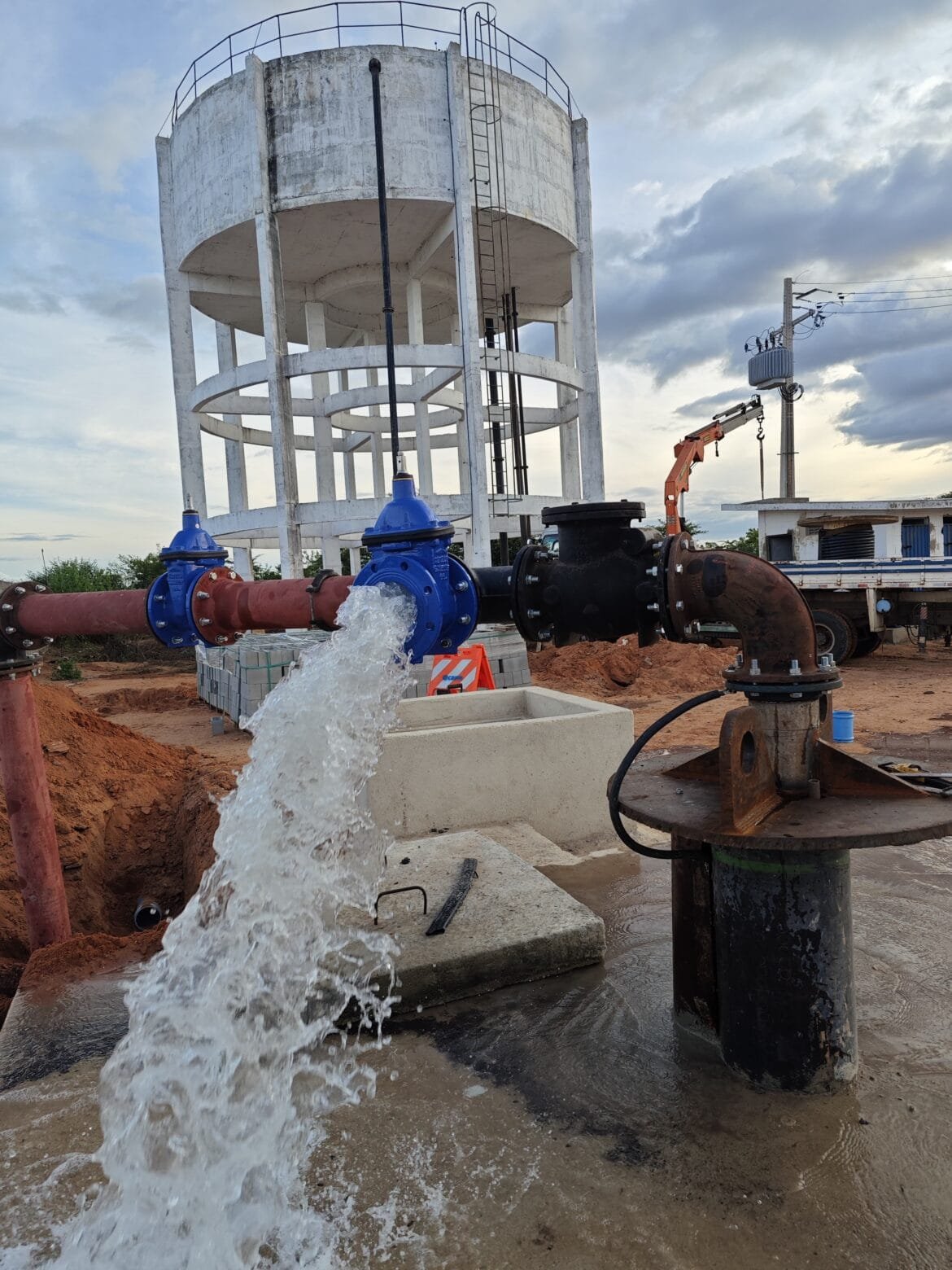 Novo poço 33 no bairro Rincão em Mossoró teve investimento de R$ 10 ...